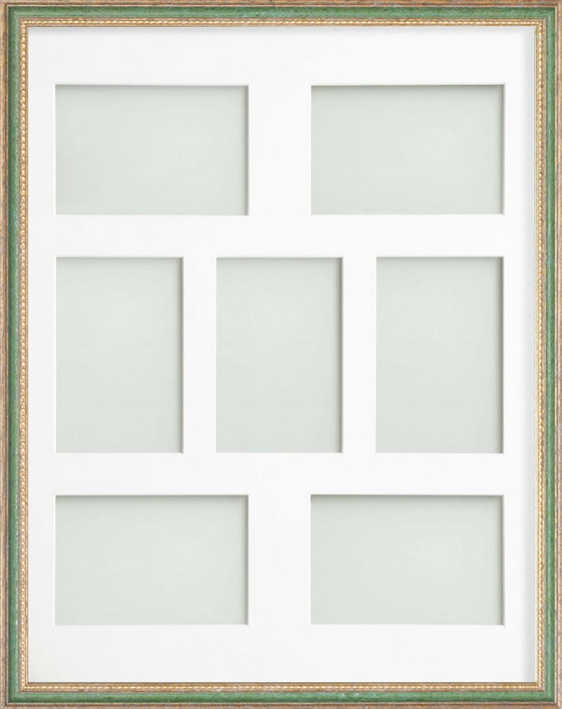 Beatrice Multi Aperture Green Emerald Green 14x12 - 20x16 20x16 Yes ...