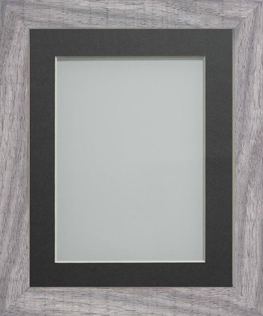 Blackmore Rustic Grey A4 (11.75x8.25) frame with Grey mount cut for ...