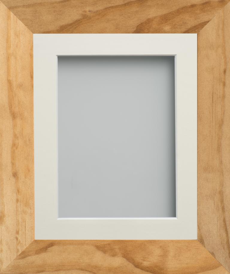 Boston Black A4 (11.75x8.25) frame with Ivory mount cut for image size 9x6