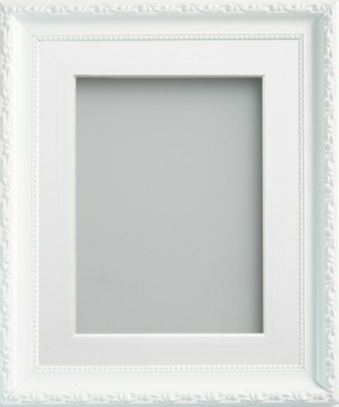 Brompton White 20x16 frame with White mount cut for image size 15x10