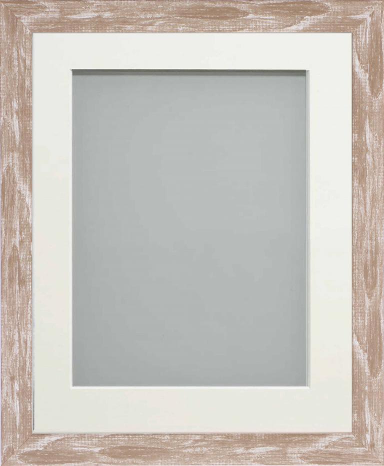 Camber Brown 14x11 frame with Off-White mount cut for image size A4 (11 ...