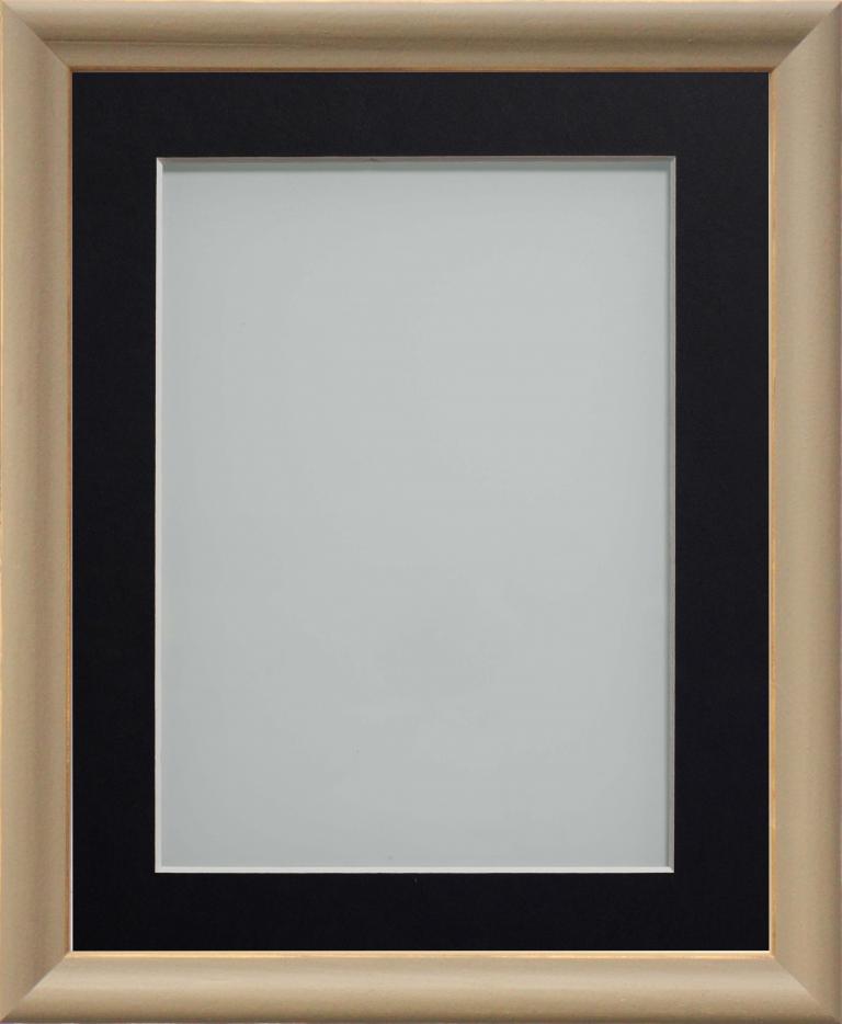 Darcy Clay A4 (11.75x8.25) frame with Black mount cut for image size 9x6