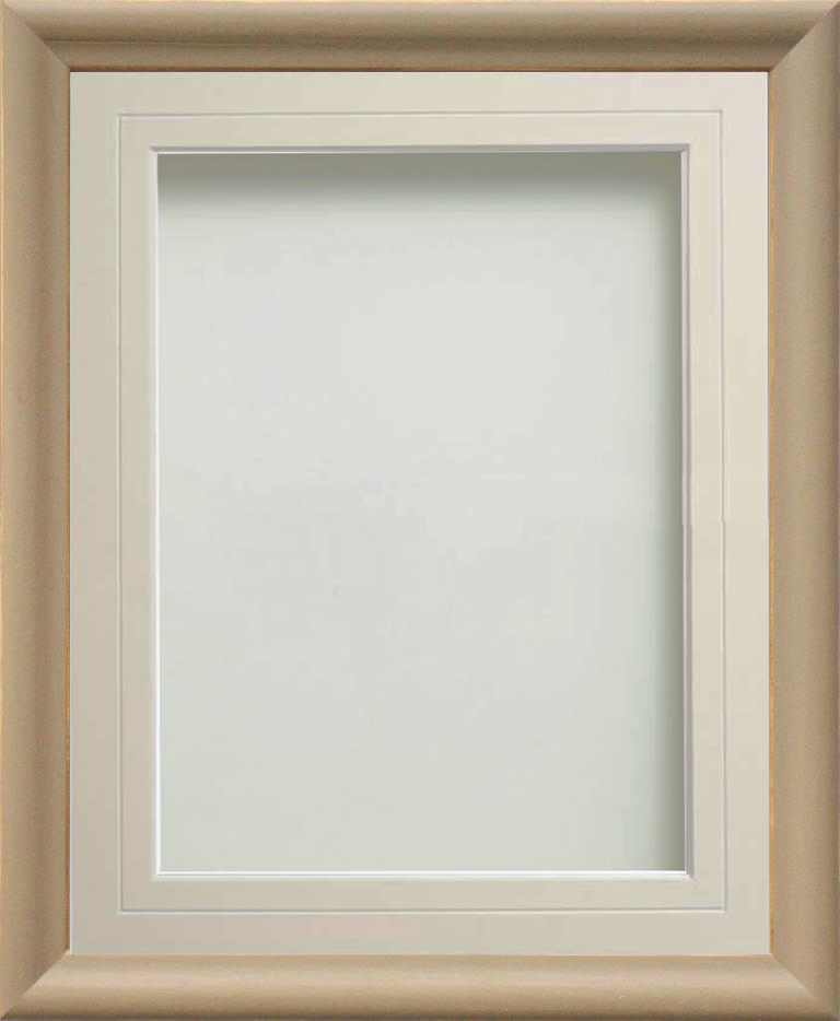 Darcy Clay A4 (11.75x8.25) frame with Ivory V-Groove mount cut for ...