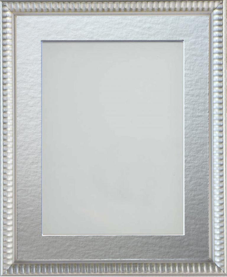 Grantham Silver A4 (11.75x8.25) frame with Silver mount cut for image ...