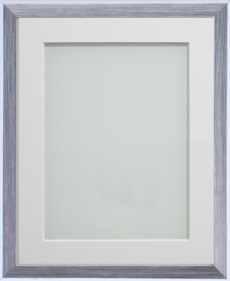 Hawthorn Dolphin Grey 16x12 frame with Off-White mount cut for image ... Hawthorn Dolphin Grey 16x12 frame with Off-White mount cut for image ...
