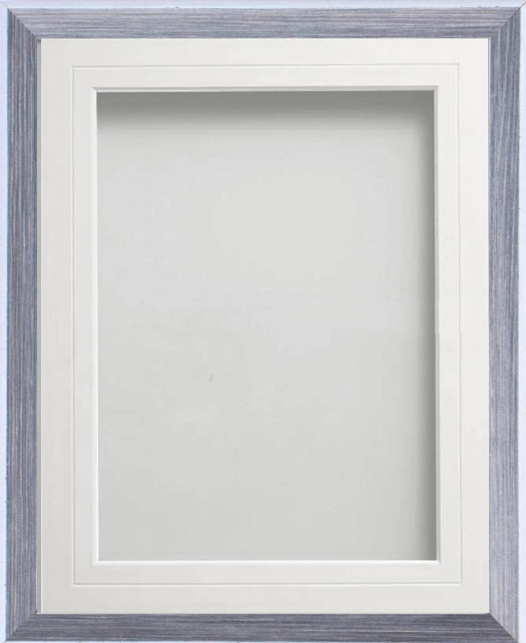 Hawthorn Dolphin Grey A4 (11.75x8.25) frame with White V-Groove mount ... Hawthorn Dolphin Grey A4 (11.75x8.25) frame with White V-Groove mount ...
