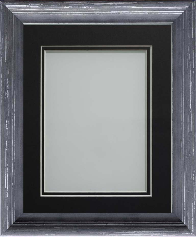 Huntley Grey Charcoal Square 10x10 Yes Double Black 5x5