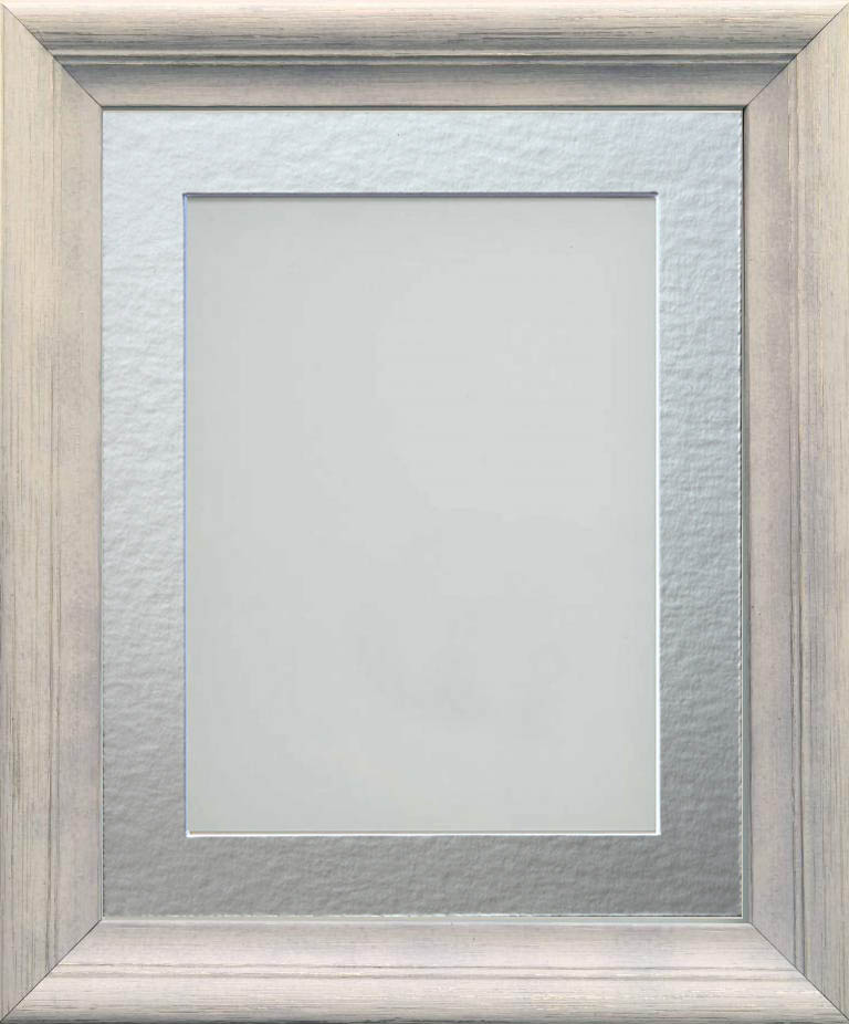 Huntley Ivory A3+ (19x13) frame with Silver mount cut for image size