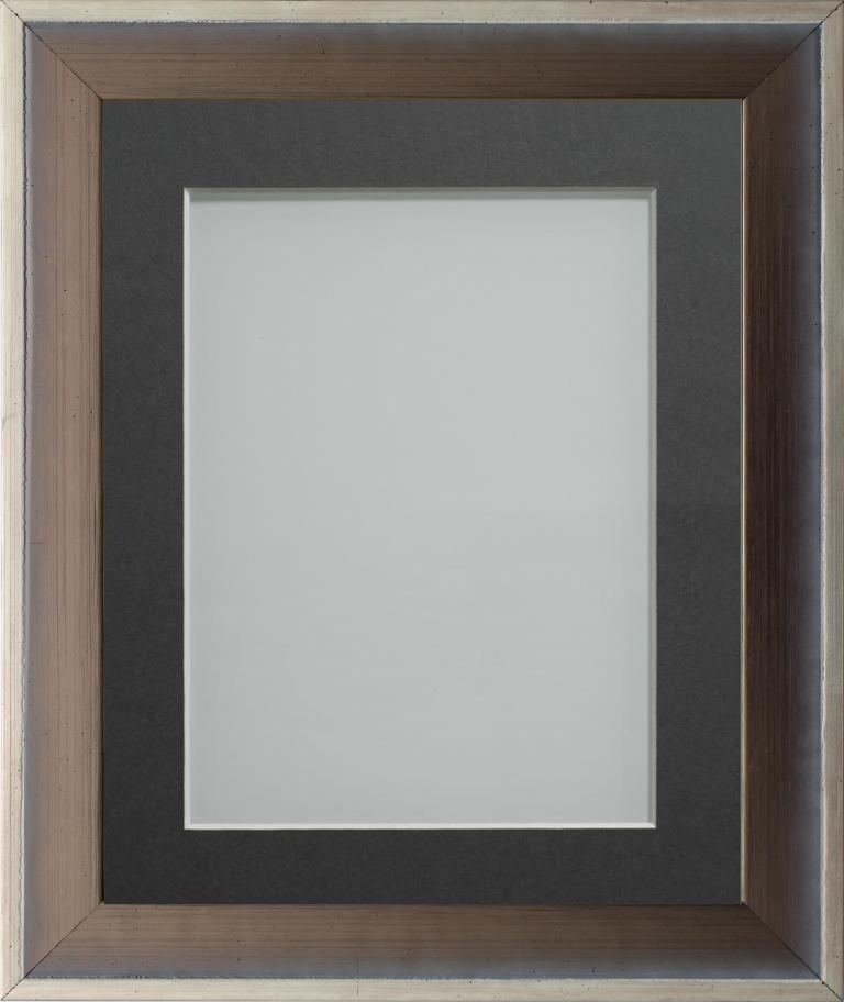 Newbury Grey A4 (11.75x8.25) frame with Grey mount cut for image size 9x6