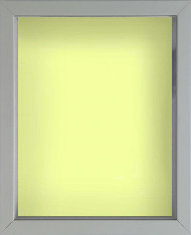 Radcliffe Box Frame Grey with Lemon Bon Bon Backing Board 30x20 frame ...