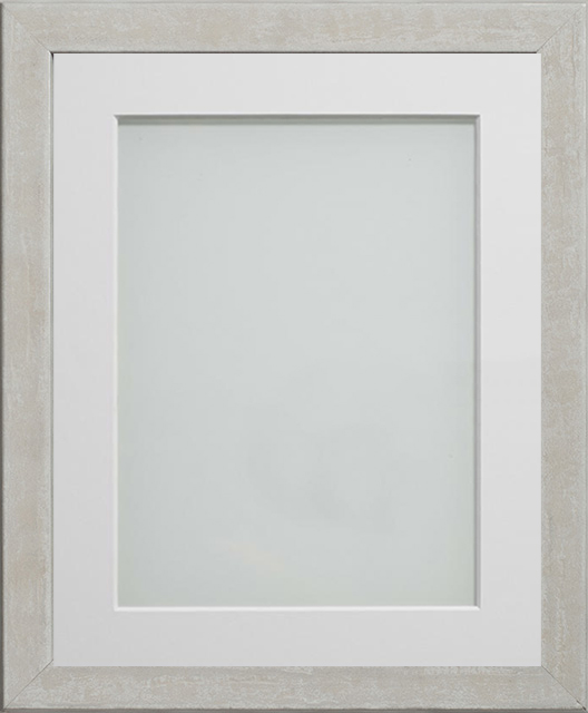 Randall Silver 12x8 frame with Off-White mount cut for image size