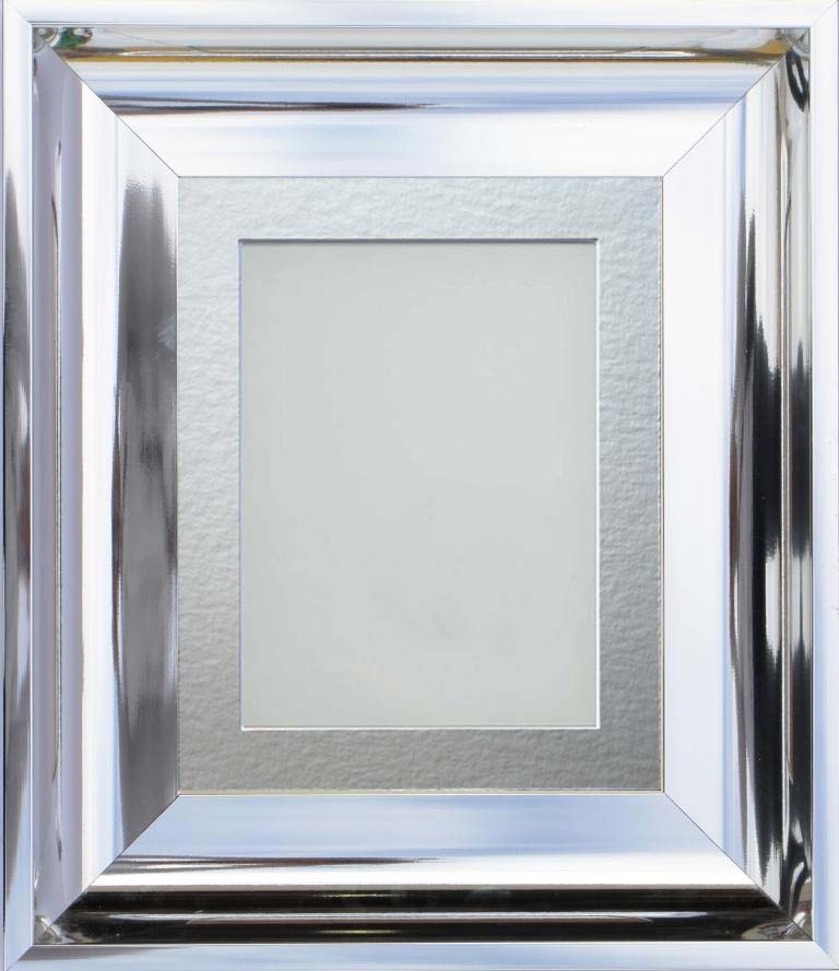 Theodore Chrome 36x24 frame with Silver mount cut for image size 30x20