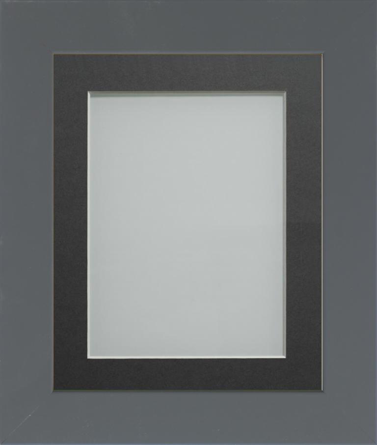 Watson Grey 20x16 frame with Grey mount cut for image size 15x10