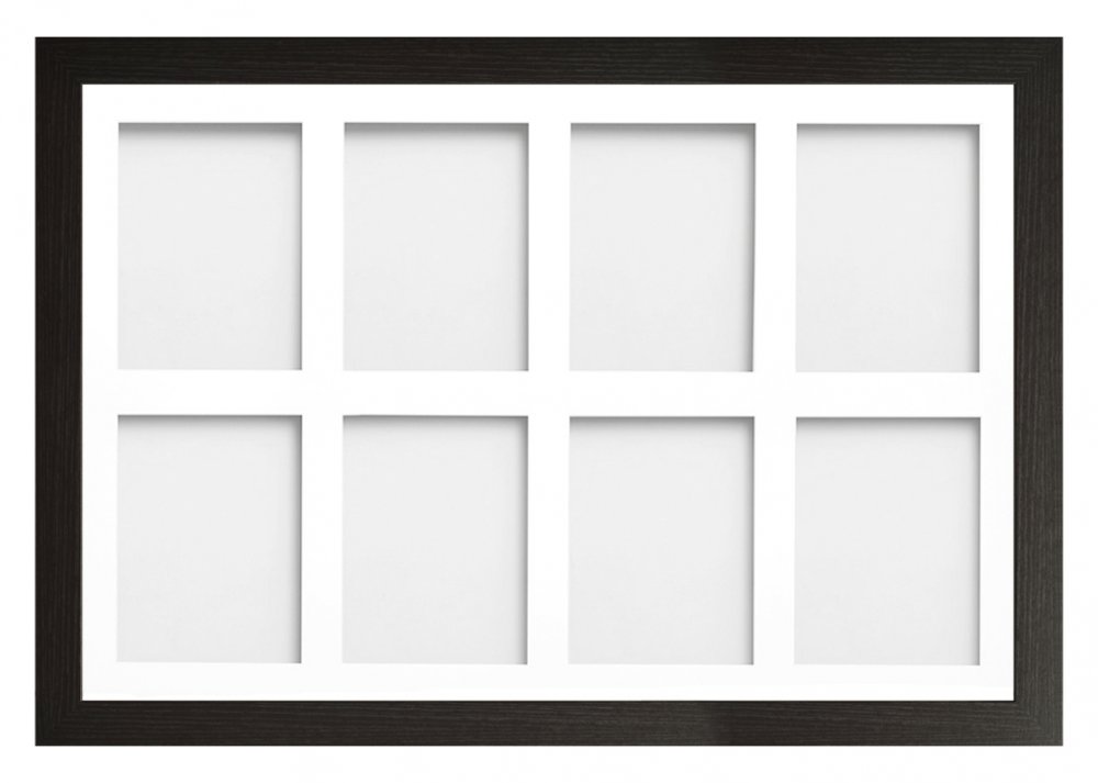 Watson Multi Aperture Black 30x20 frame with mount cut for image size ...